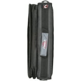 Case It 1.5"' Dual D-Ring Z-shaped Zipper Binder, 3" capacity, Black, Z ...