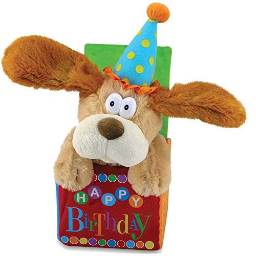 Cuddle Barn Animated Flappy Birthday Plush Stuffed Animal Toy - Walmart ...
