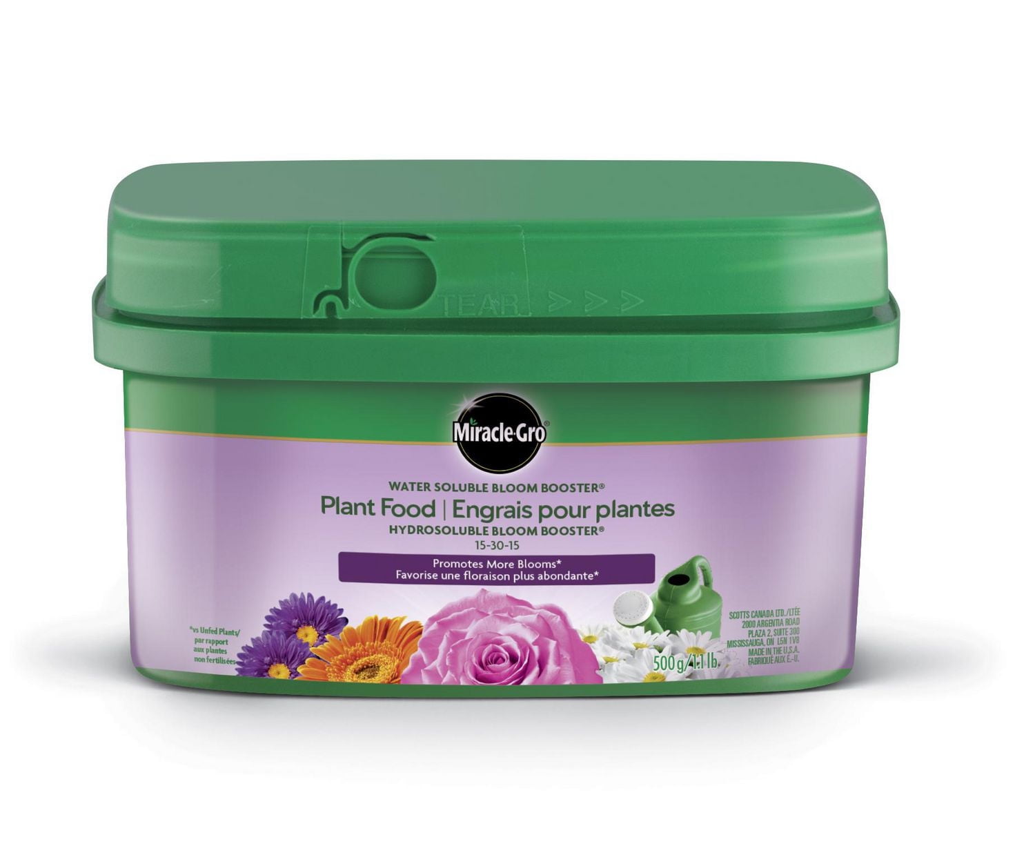 Miracle-Gro Water Soluble Bloom Booster Plant Food - 500g - Walmart.ca
