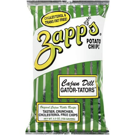 UPC 083791070070 - Zapp's Cajun Dill Gator-Tators Potato Chips, 5.5 oz ...