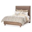 Michael Amini Marquee Modern Queen Panel Bed in Cloud White - Walmart.com