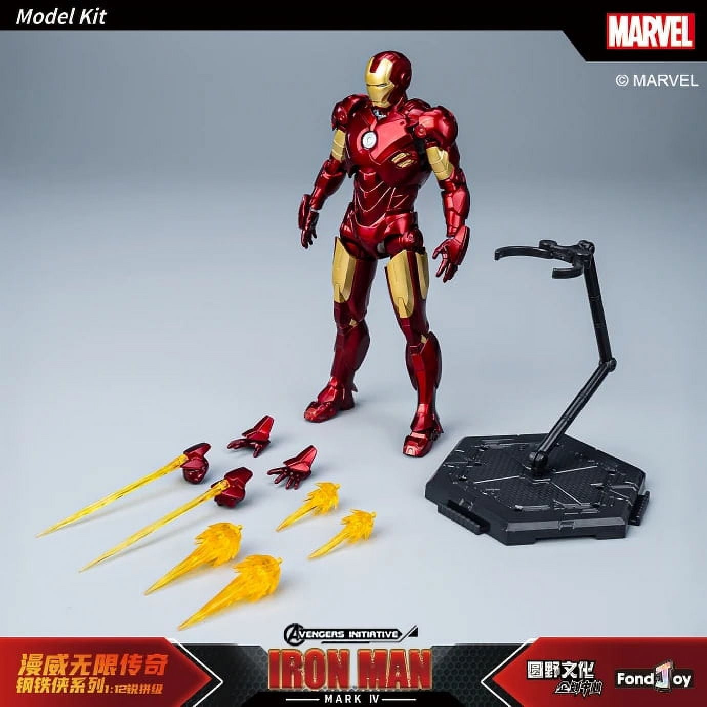 Fondjoy-Kit de modelos de Marvel MK4, Infinity Saga, Ironman MK4 ...
