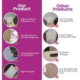 Tracing Paper 9 x 12 Inch - 50 Sheets 41lb/63gsm Transparent Vellum ...