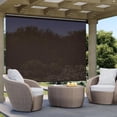DIFY Outdoor Roller Shade Blinds, Patio Roll Up Shades, Exterior Roller ...