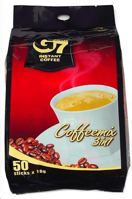 G7 3-in-1 Instant Premium Vietnamese Coffee, 50 servings/sachets ...