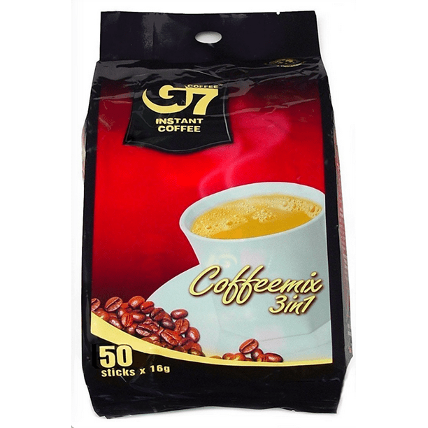 G7 3-in-1 Instant Premium Vietnamese Coffee, 50 servings/sachets - Walmart.com