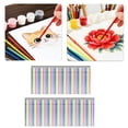 100PCS Colorful Plastic Painting Brushes For Childrens Art Activities ...