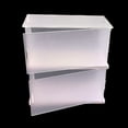 2-Tier Transparent Plastic Action Figures Organizer Display Boxes with ...