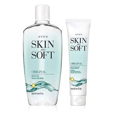 Avon Skin so Soft Original Bath Oil, 16.9 fl. oz. - Jojoba Infused ...