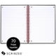 Black n' Red Notebook, Business Journal, 8-1/4" x 5-1/4", 70 Sheets ...