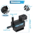 BL3E-9K378-BA Turbocharger Bypass Solenoid Valve Engine Accessory for ...