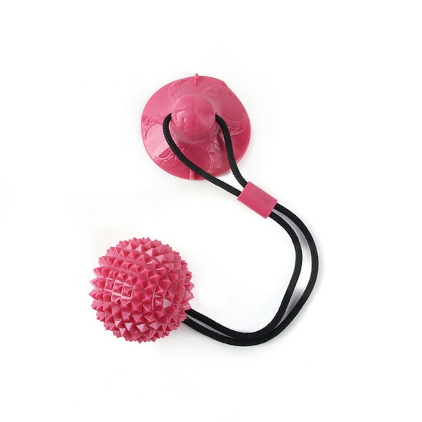 Rubber Pet Dog Elastic Molar Ball Chewing Toy Cleaning Teeth Toy ...