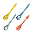 AOOOWER Ergonomic Handle Multifunctional Eggs Whisk and Food Tongs ABS ...