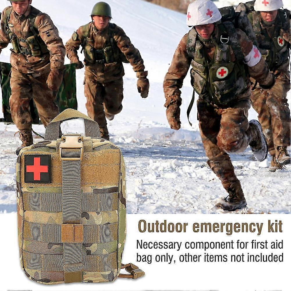 Outdoor Survival Military First Aid Bag Climbing Emergency Medical ...