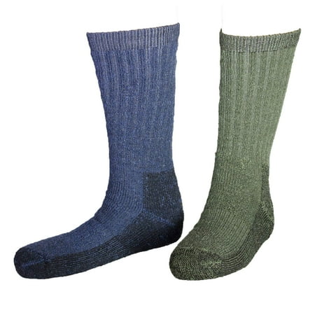 Woolrich Men's Ultimate Merino Wool Socks (2 Pr), Super Thick | Walmart ...