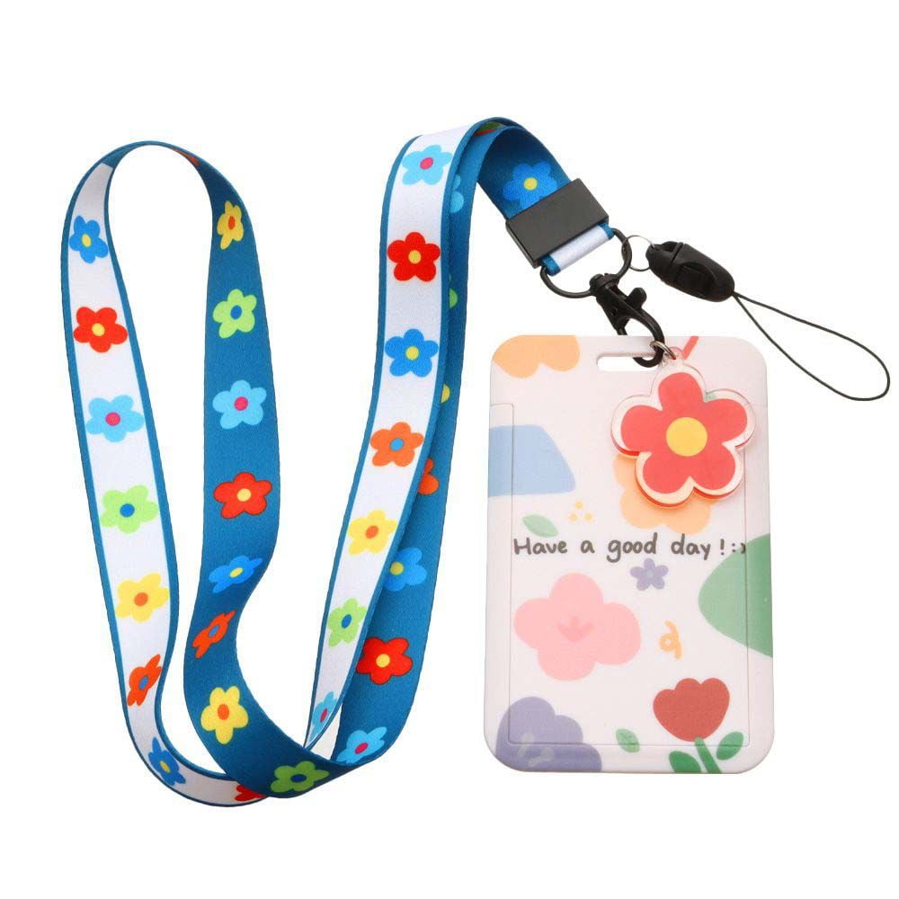 Fashion Cute Keychain Name Tags ID Card Cover Bank Credit Card Business ...