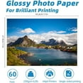 Uinkit Glossy Inkjet Photo Paper, 11x17, 60 Sheets, 60 Pack - Walmart.com