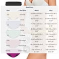 HVOBTTY Women's Briefs Plus Size Solid Color Seamless Proof Daily Use ...