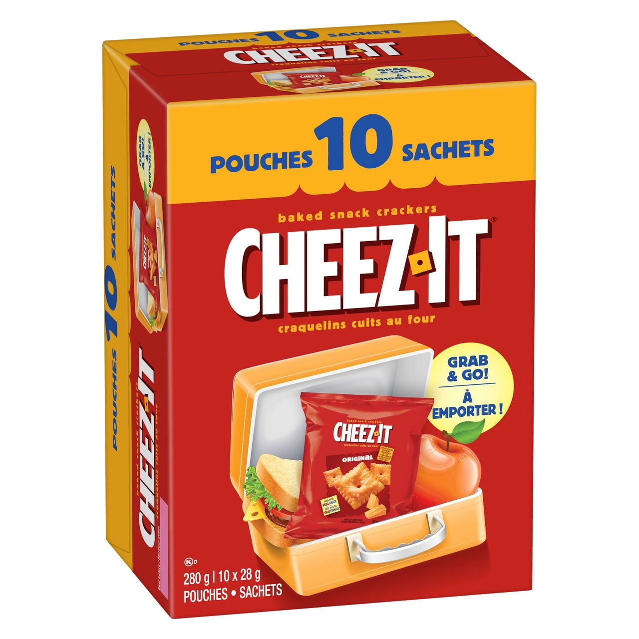 Click here for Cheez-It Cheez It Original Cracker Pouches 283g prices