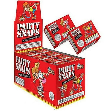 Nicky Bigs Novelties 50 Snap Pops Party Snaps - Mini Ground Fireworks ...
