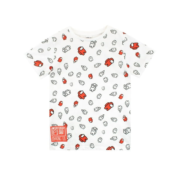 Among Us Boys Gaming T-Shirt White Sizes 8-16 - Walmart.com