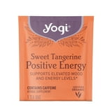 Yogi Tea Sweet Tangerine Positive Energy, Organic Black Tea Bags, 16 ...