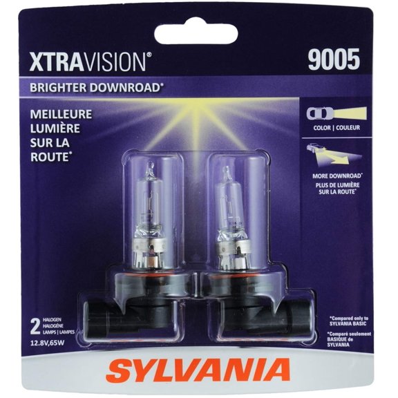 SYLVANIA 9006XS SilverStar High Performance Halogen Headlight Bulb ...