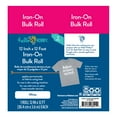 Hello Hobby 12" x 12' White Iron-On Craft Vinyl Bulk Roll - Walmart.com