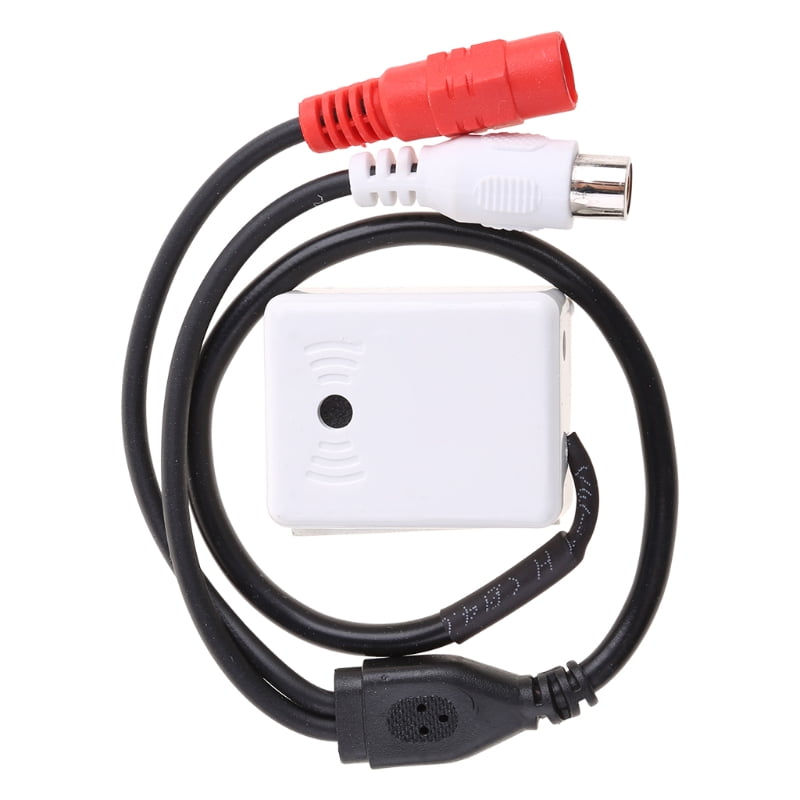 Techinal Microphone Audio Pickup Sound Monitoring Device For CCTV ...