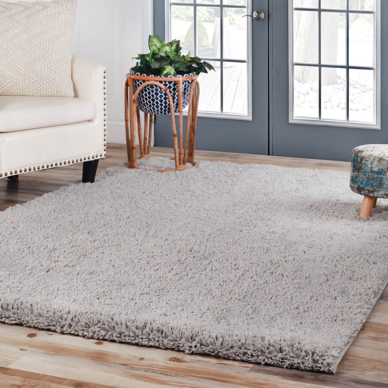 Safavieh Memphis Alden Brick Layout Shag Area Rug or Runner - Walmart.com