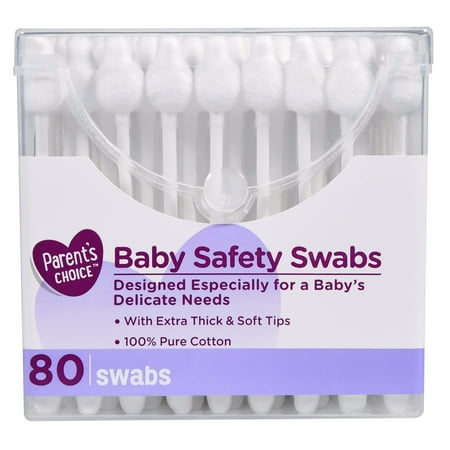 Parent's Choice Baby Safety Swabs, 80 Count - Walmart.com