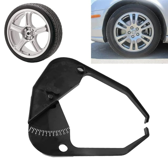 Watris Veiyi Car Tire Caliper, Wheel Caliper Tool, Wheel Width Caliper ...