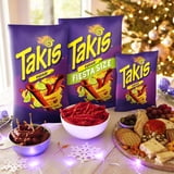 Takis Fuego 17 oz Fiesta Size Bag, Spicy Chili Pepper Lime Rolled ...