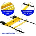 Yes4All Speed and Agility Training Ladder with Carry Bag - 8 Rung ...