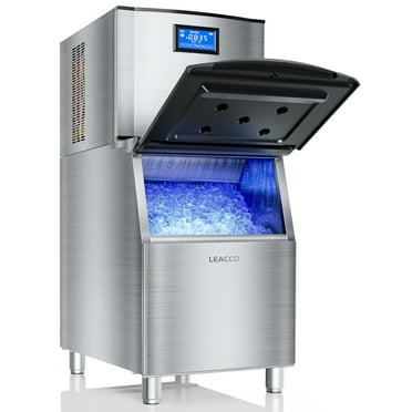Coolski Commercial Ice Maker Machine 300LBS/24H, 22'' Air Cooled ...