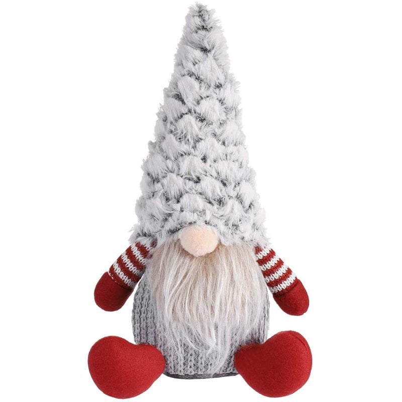 Figuras de duendes de peluche sentados duendes navideños Navidad ...