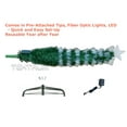 Tektrum 36" Color Changing Fiber Optic Christmas Tree with LED Star Top ...