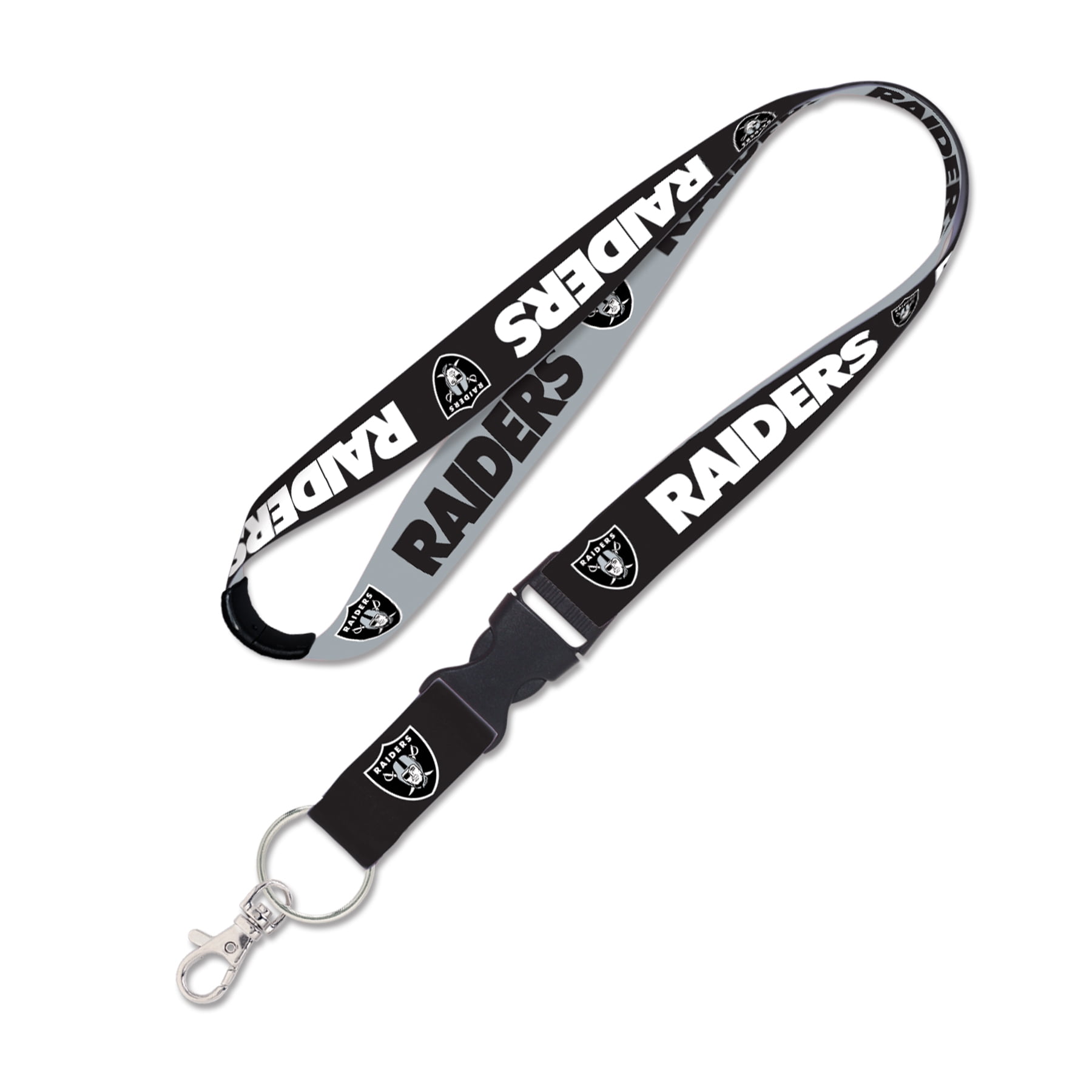 NFL Las Vegas Raiders Team 1" Reversible Lanyard with Buckle and ...