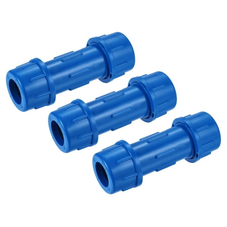 Uxcell 25mm Tube OD PVC Quick Connect Coupling Compression Tube Fitting ...