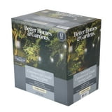 Better Homes & Gardens 12-foot 6-count Shatterproof Bulb Outdoor ...