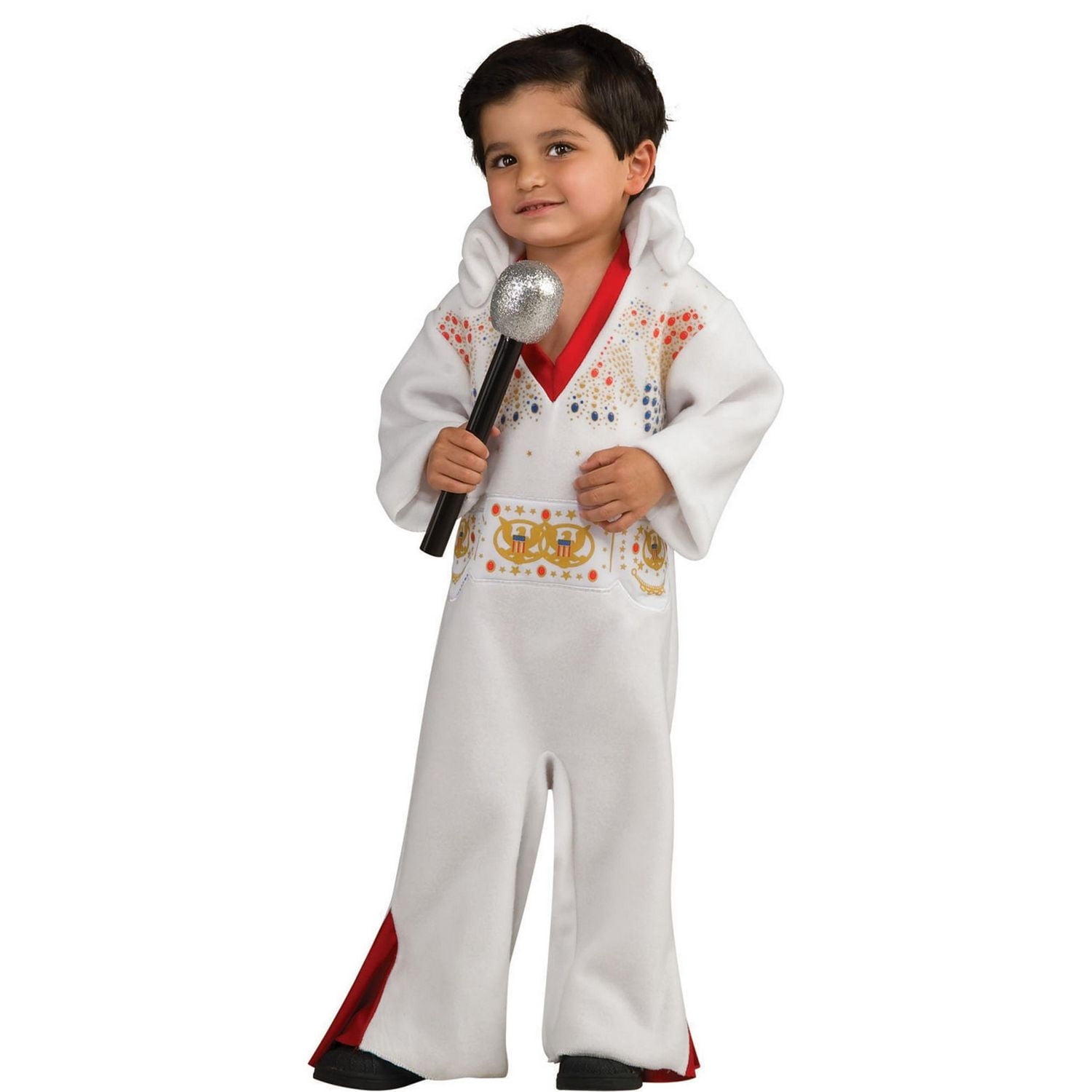 Click here for Rubies Elvis 1973 Eagle Jumpsuit Toddler Costume prices