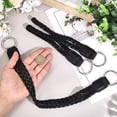 2Pcs PU Leather Handles for Women Bags Handmade DIY Accessories Black ...