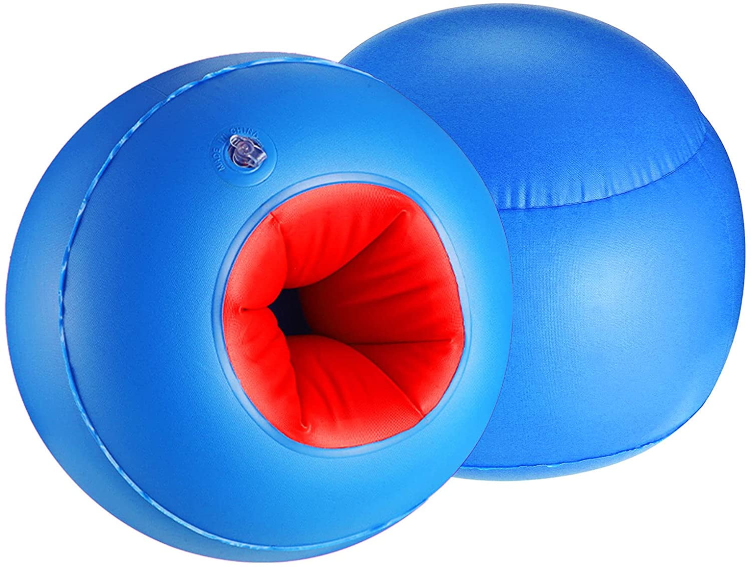 2 Pairs Inflatable Boxing Pillows, Inflatable Boxing Gloves (Blue and ...