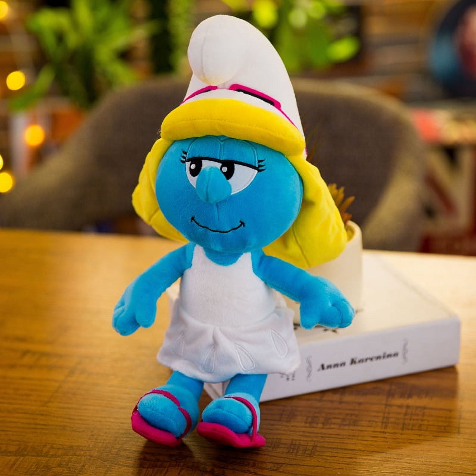 Click here for Sebneei Cute Smurf Plush Doll Doll Furniture Ornam... prices