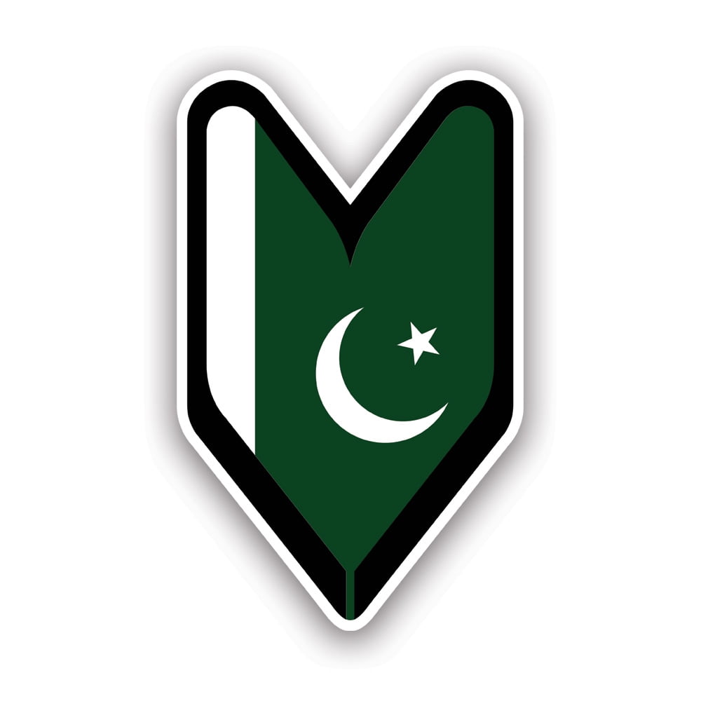 Pakistani Driver Badge Sticker Decal - Self Adhesive Vinyl ...
