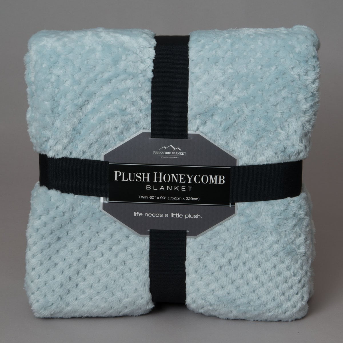 Honeycomb Shimmersoft Berkshire Blanket Ether / King - Walmart.com
