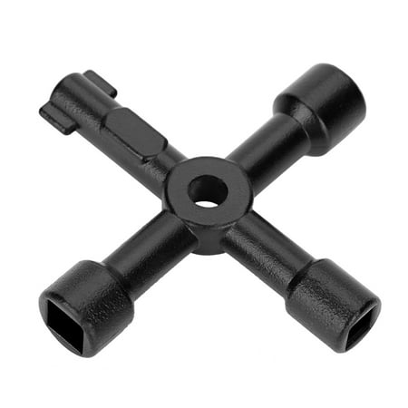 Keys, Valve Cross Key, Multifunction Universal 4 Way Plumber Tool ...
