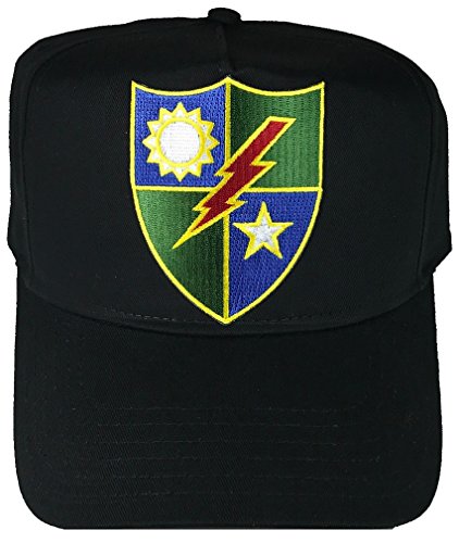 75TH RANGER REGIMENT SHIELD HAT - BLACK - Veteran Owned Business ...