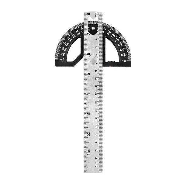 Protractor Angle Finder Stainless Steel Angle Ruler with Adjustable ...