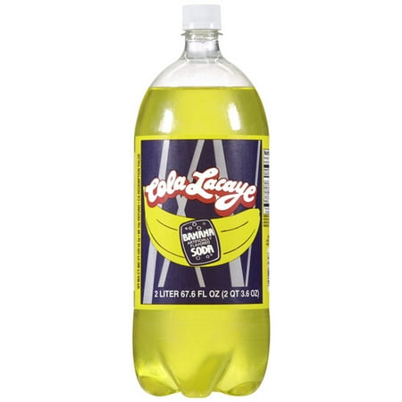 Cola Lacaye Banana Soda, 2 l - Walmart.com
